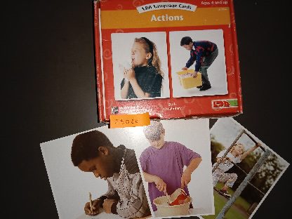 25028. Actions. Language cards - Recycl'OrthoRecycl'Ortho